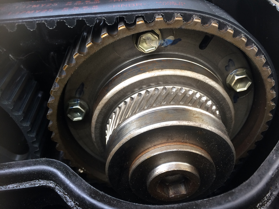 Ремонт муфты vvti — Toyota Mark II (100), 2,5 л, 1999 года | своими ...