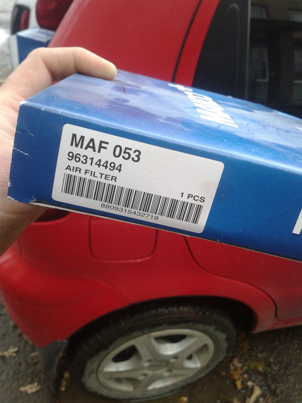 96314494 Фильтр воздушный GM | Запчасти на DRIVE2