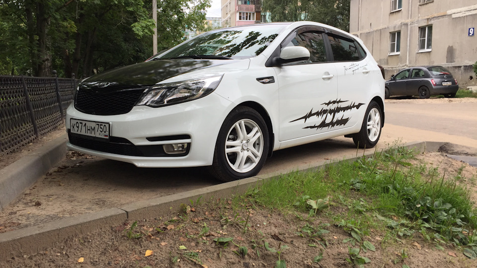 195/55 или 205/55 ? — KIA Rio (3G), 1,6 л, 2016 года | шины | DRIVE2