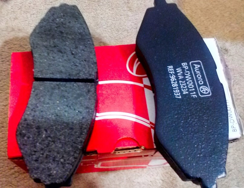 Тормозные Колодки И Прокладка КК — Daewoo Lanos, 1,6 л, 2006 года ...