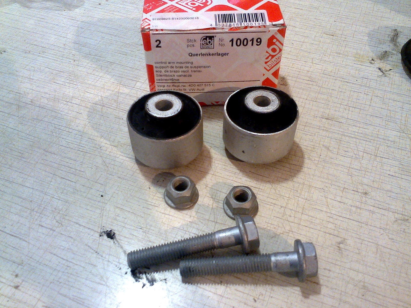 Сайлент-блок + развал — Volkswagen Passat B5, 1,8 л, 1998 года ...