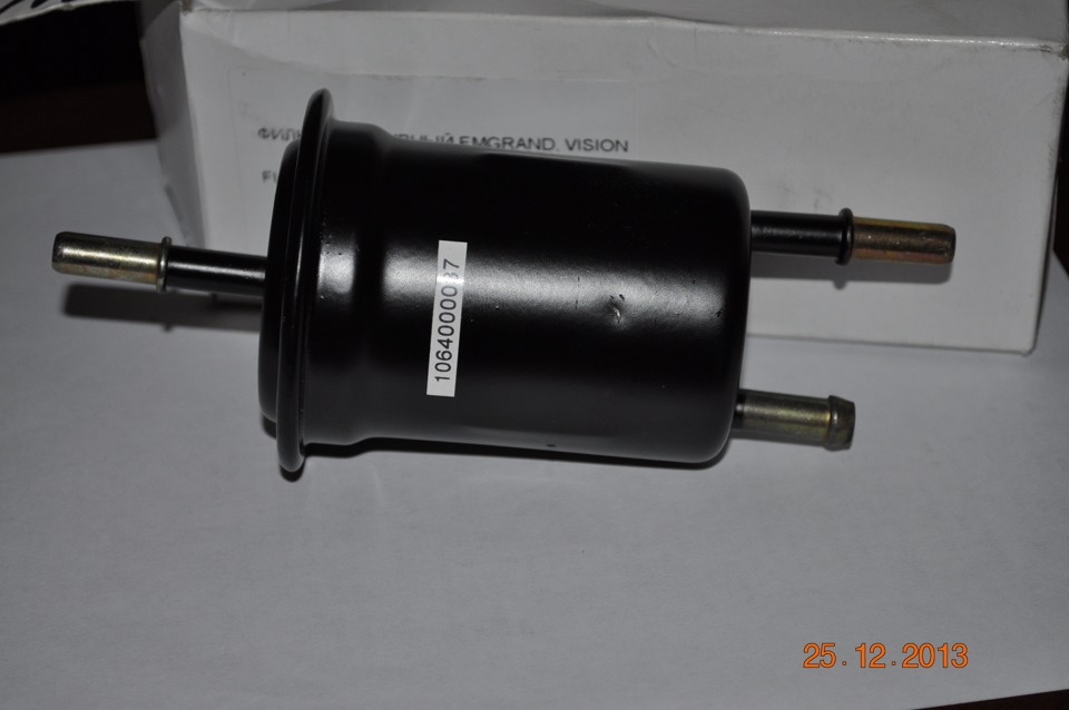 Подделка топливного фильтра или найди 2 отличия — Geely Emgrand EC7 FE ...