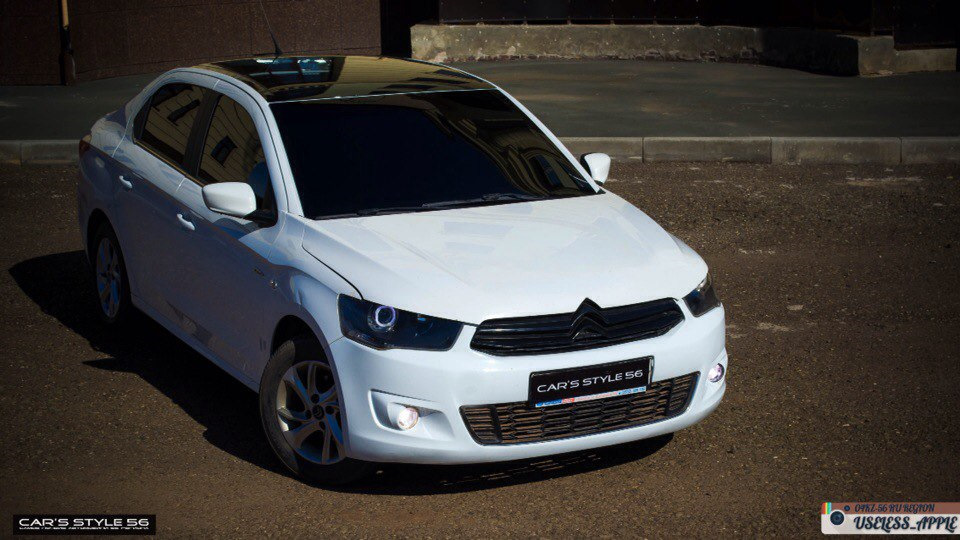 Фотосессия Citroën C-Élysée после восстановления 💓 — Citroen C-Elysee, 1,6 л, 2013 года ...