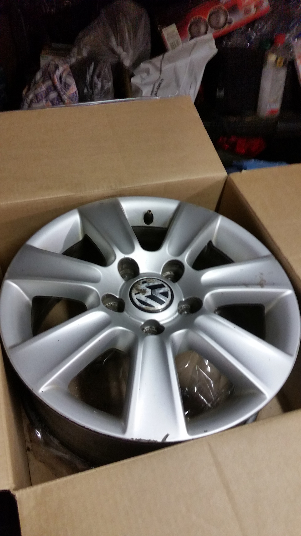 Стоковые диски ОРИГИНАЛ — Volkswagen Multivan (T5), 2 л, 2010 года ...