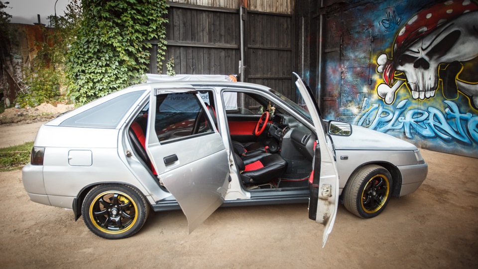 мой Alpine SWR-1243D пока на усилке KICX KAP 49. — Lada 21124, 1,6 л ...