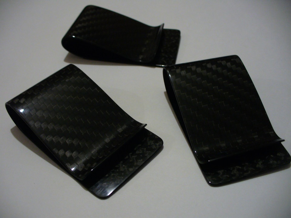 CARBON FIBER MONEY CLIP Зажим для денег, полностью из карбона — DRIVE2