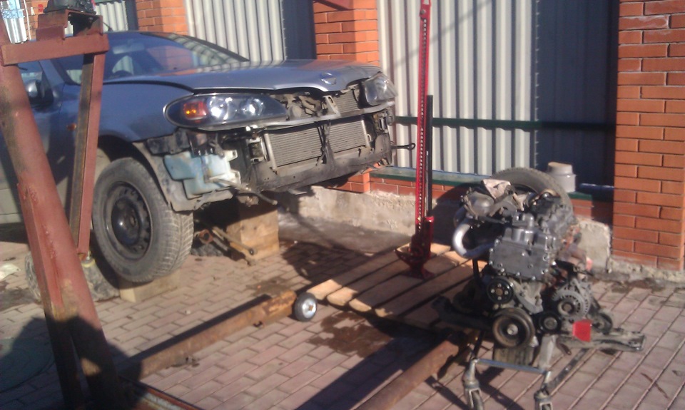 Блок двигателя, переборка — Nissan Almera II (N16), 1,8 л, 2004 года ...