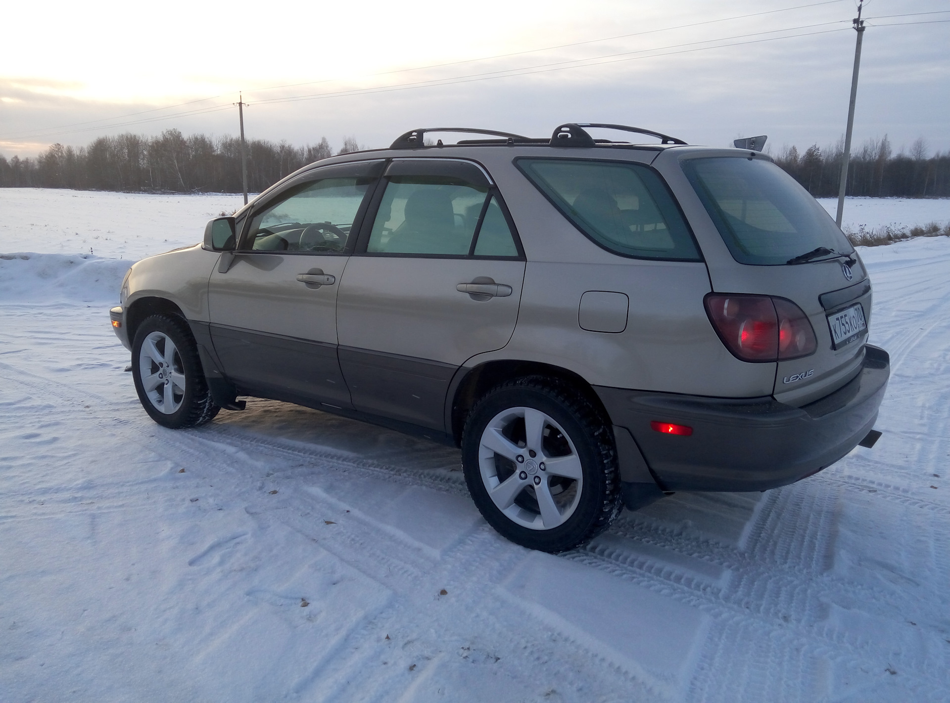 235/55/18 — Lexus RX (1G), 3 л, 1998 года | колёсные диски | DRIVE2