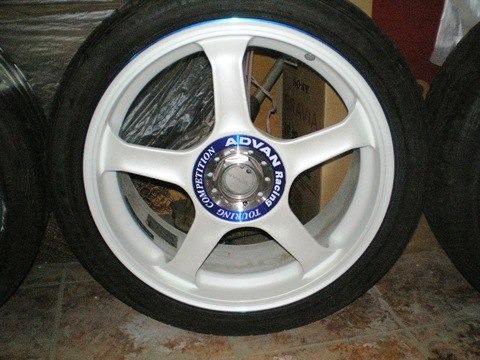 Advan racing RCII R17 (7JJ) 5*100 — Toyota Celica (200), 2 л, 1994 года ...