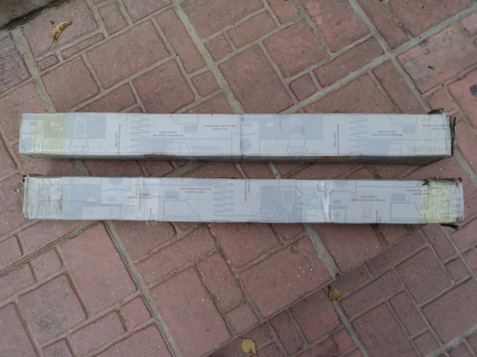 №47 Оригинальные передние амортизаторы — Mercedes-Benz E-Class (W210 ...