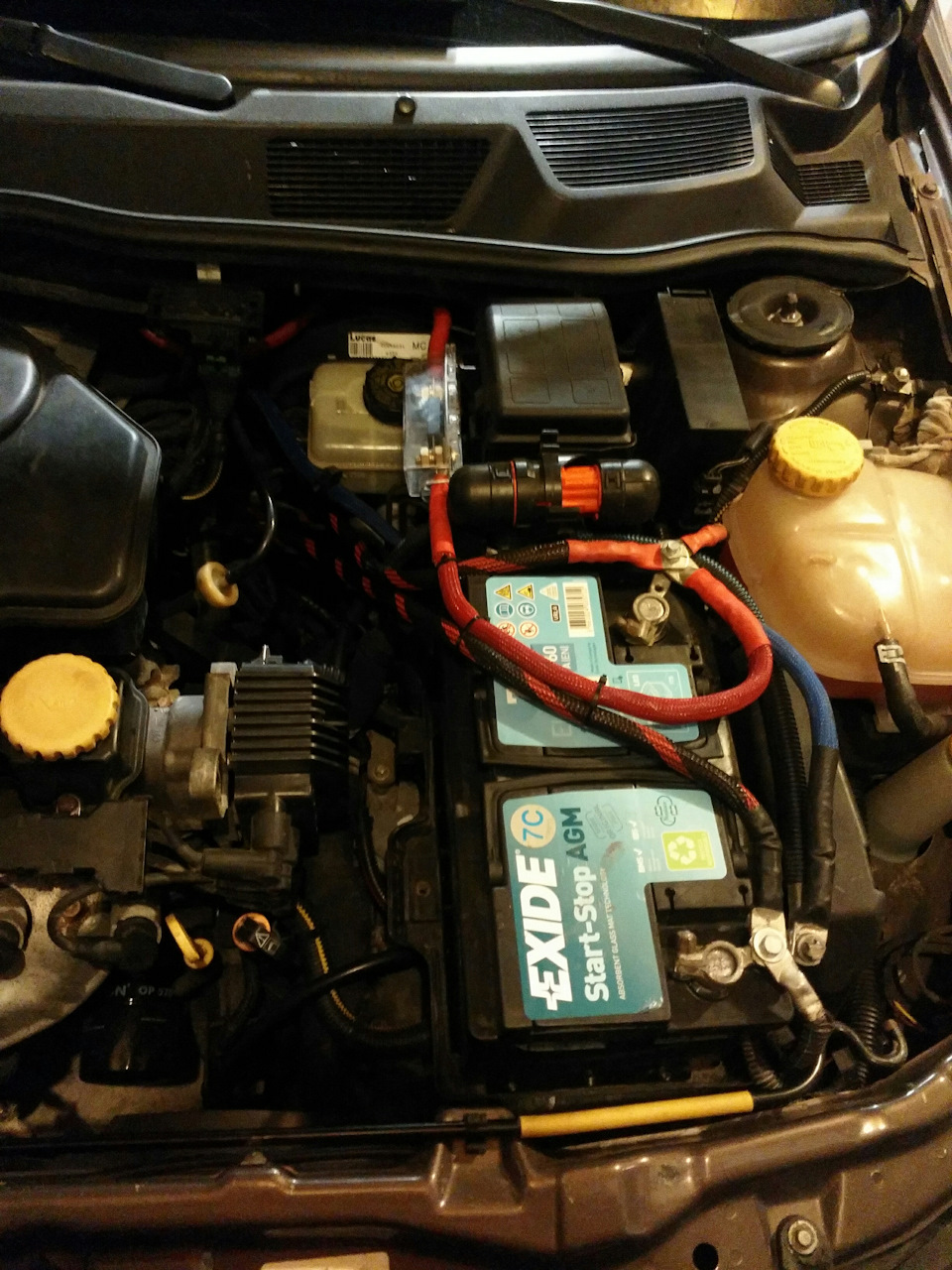 Генератор, аккумуляторы и шумка — Opel Astra G, 1,6 л, 1998 года ...