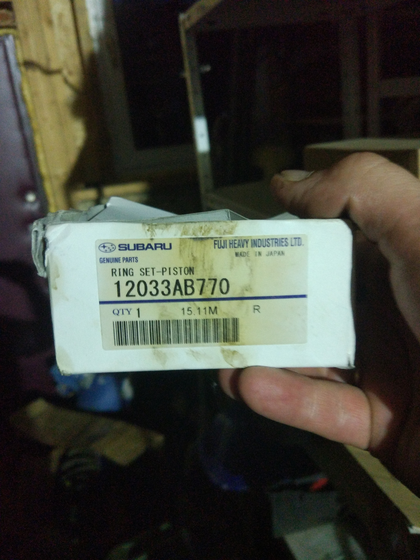 Подготовка к сборке мотора — Subaru Impreza WRX STI (GD), 2 л, 2003 ...