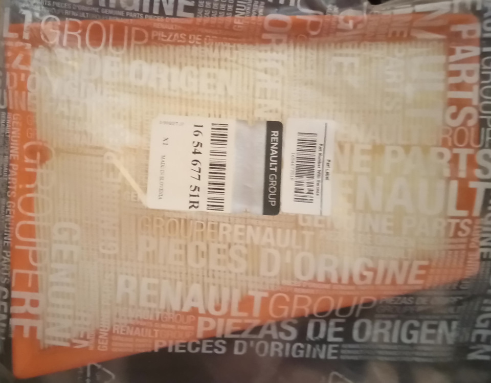 165467751R Фильтр возд RENAULT | Запчасти на DRIVE2