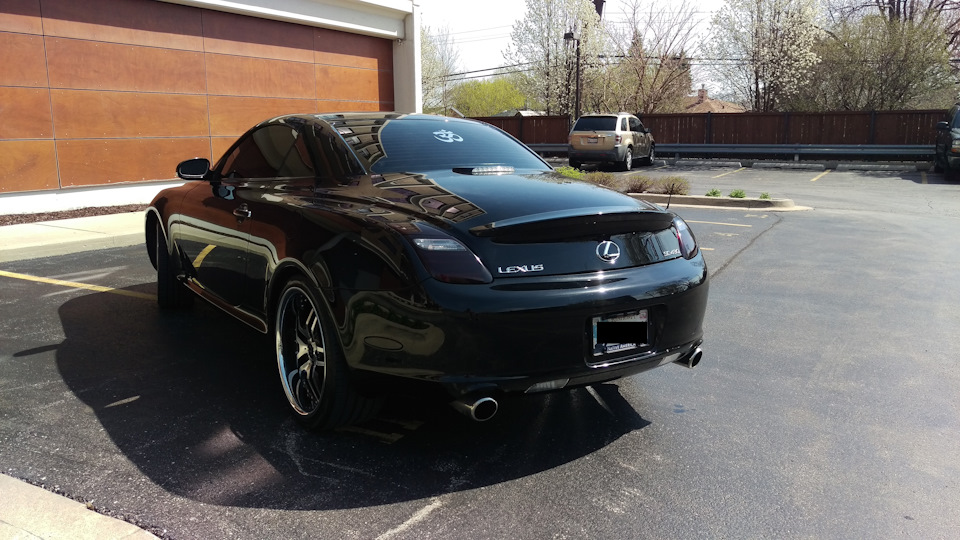 #48- Blacked Out New LED Tail Lights — Lexus SC (430), 4,3 л, 2002 года ...