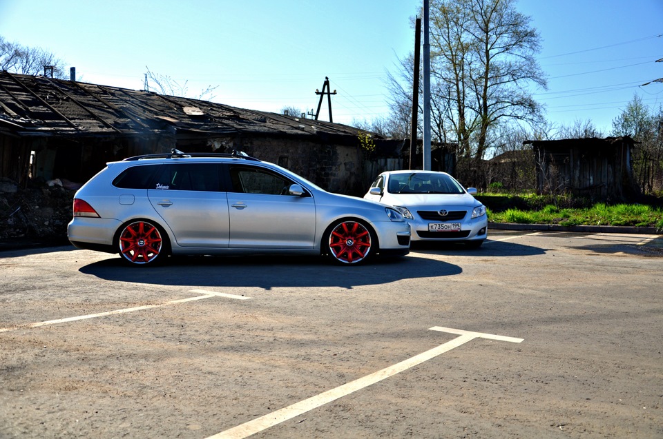 summer 2015 — Volkswagen Golf Variant (Mk5), 1,9 л, 2008 года ...