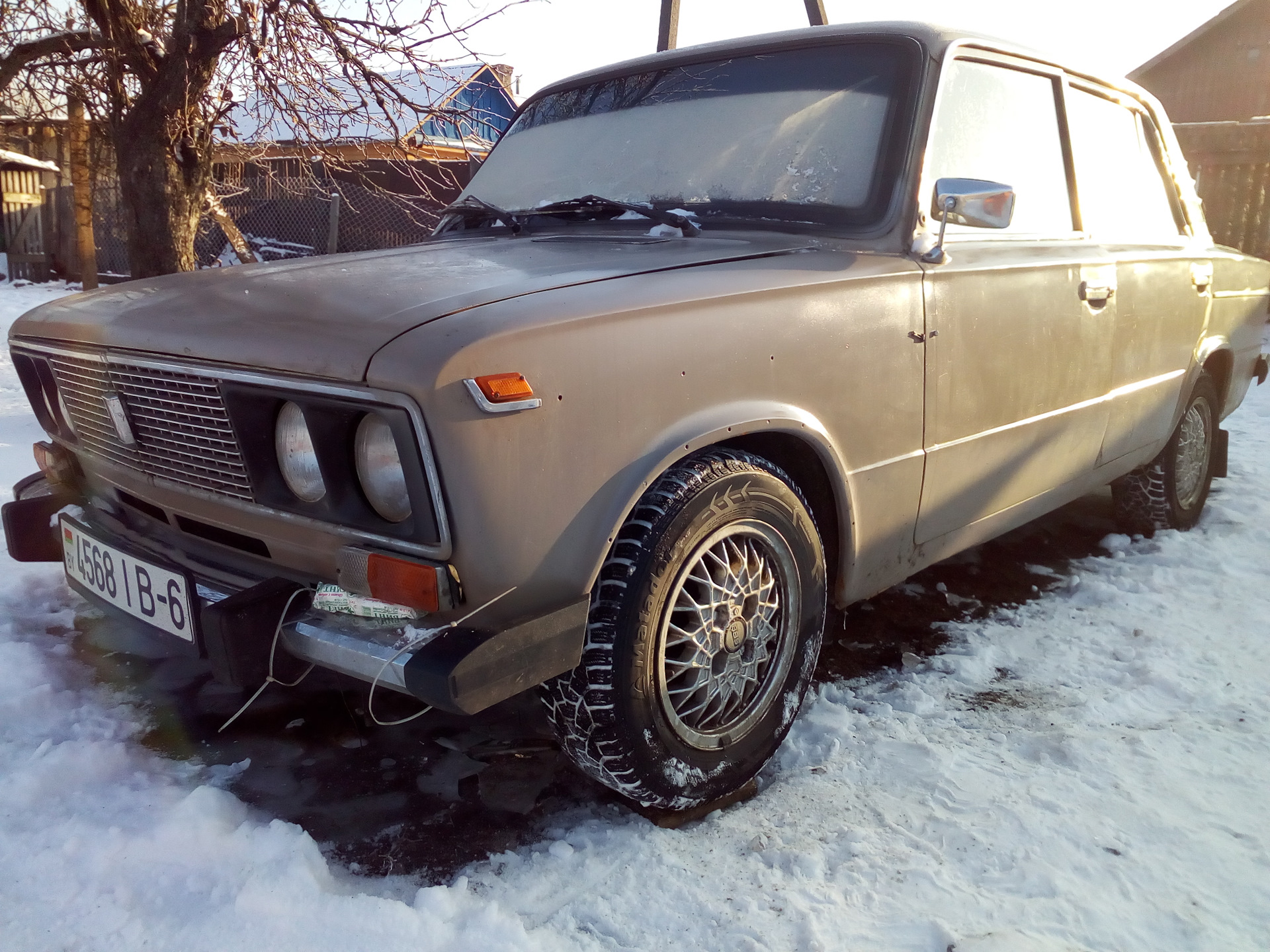 BBS RA r13 — первая примерка. — Lada 21063, 1,5 л, 1983 года | колёсные диски | DRIVE2