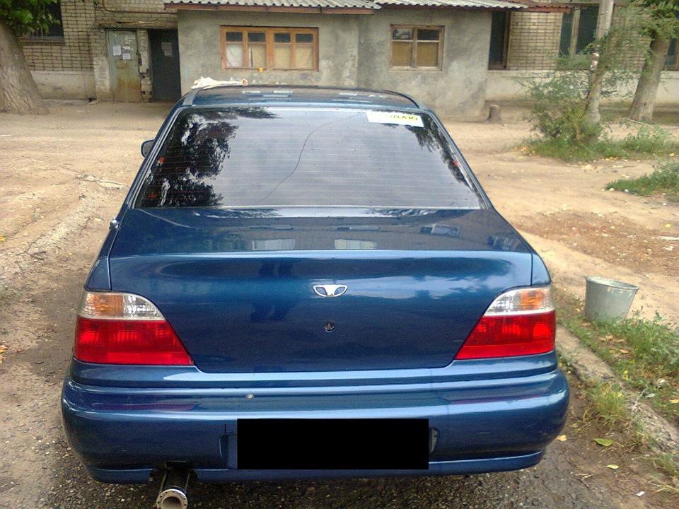 Глушитель — Daewoo Nexia (2G), 1,5 л, 2003 года | аксессуары | DRIVE2