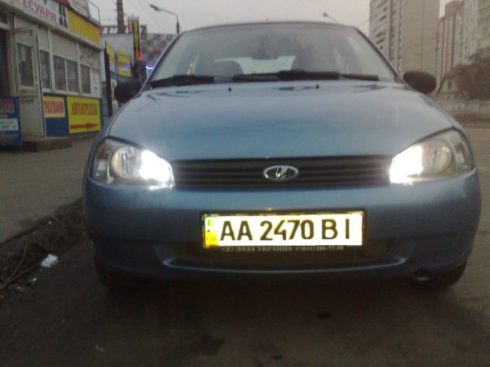 Замена габаритов — Lada Калина седан, 1,6 л, 2006 года | своими руками ...