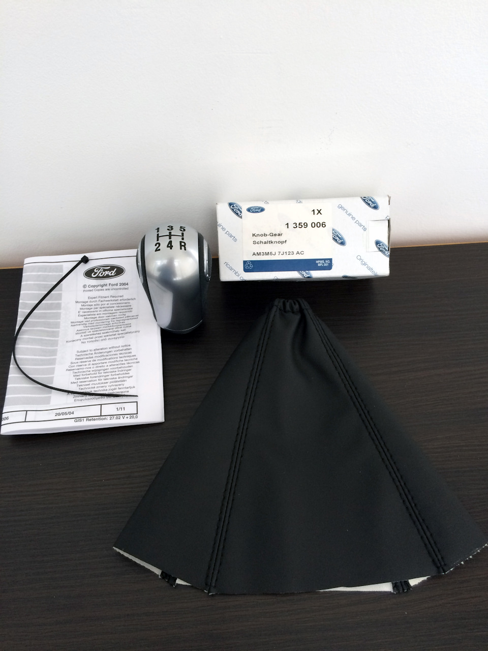 1359006 РУЧКА КПП ALUMINIUM C-MAX/FOC05- B5/IB5/ Ford | Запчасти на DRIVE2