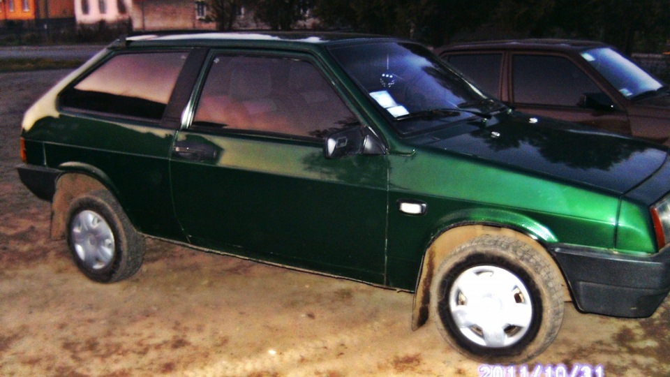 попрощялся — Lada 21083, 1,5 л, 1987 года | ДТП | DRIVE2