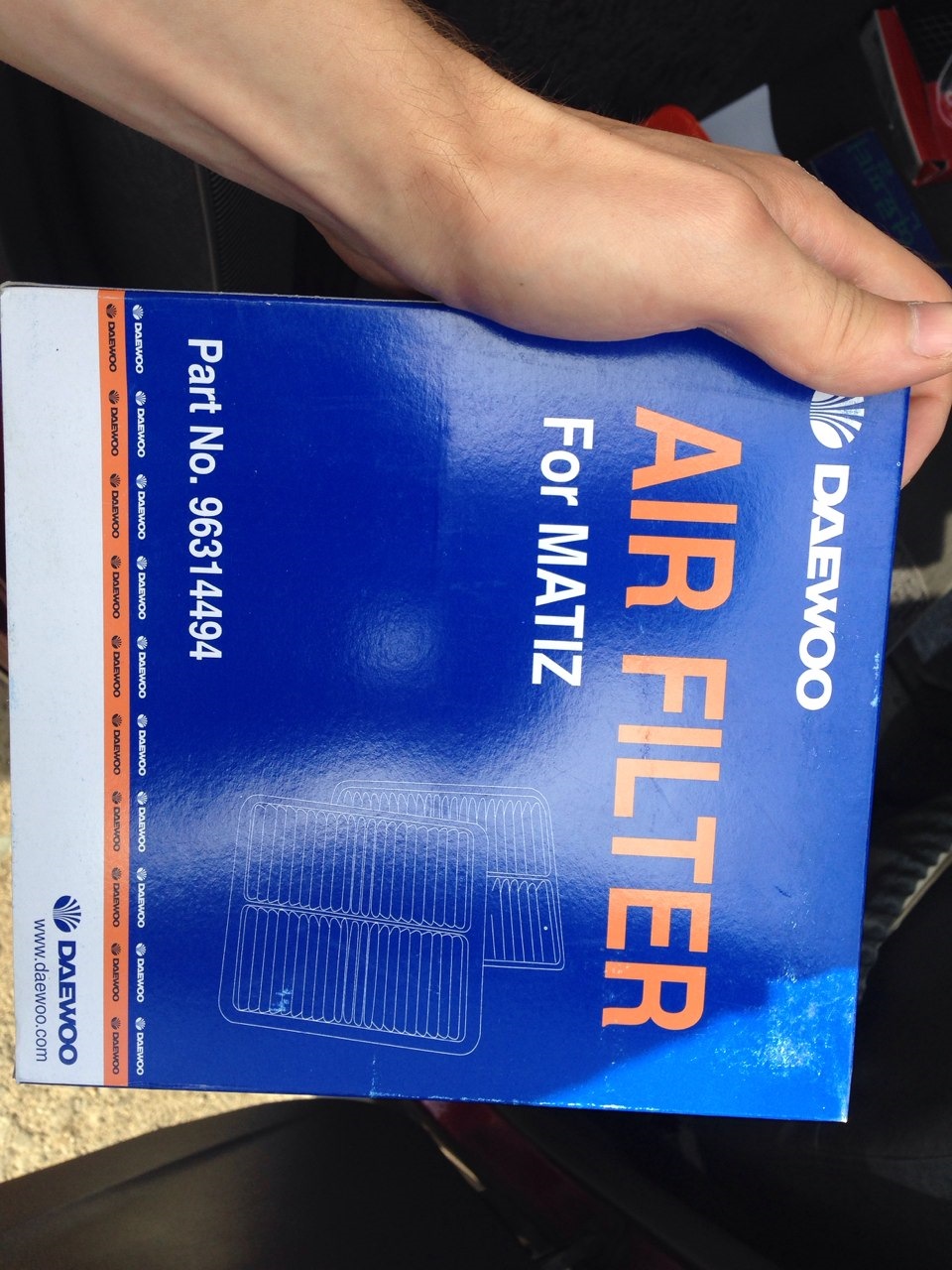 96314494 Фильтр воздушный GM | Запчасти на DRIVE2