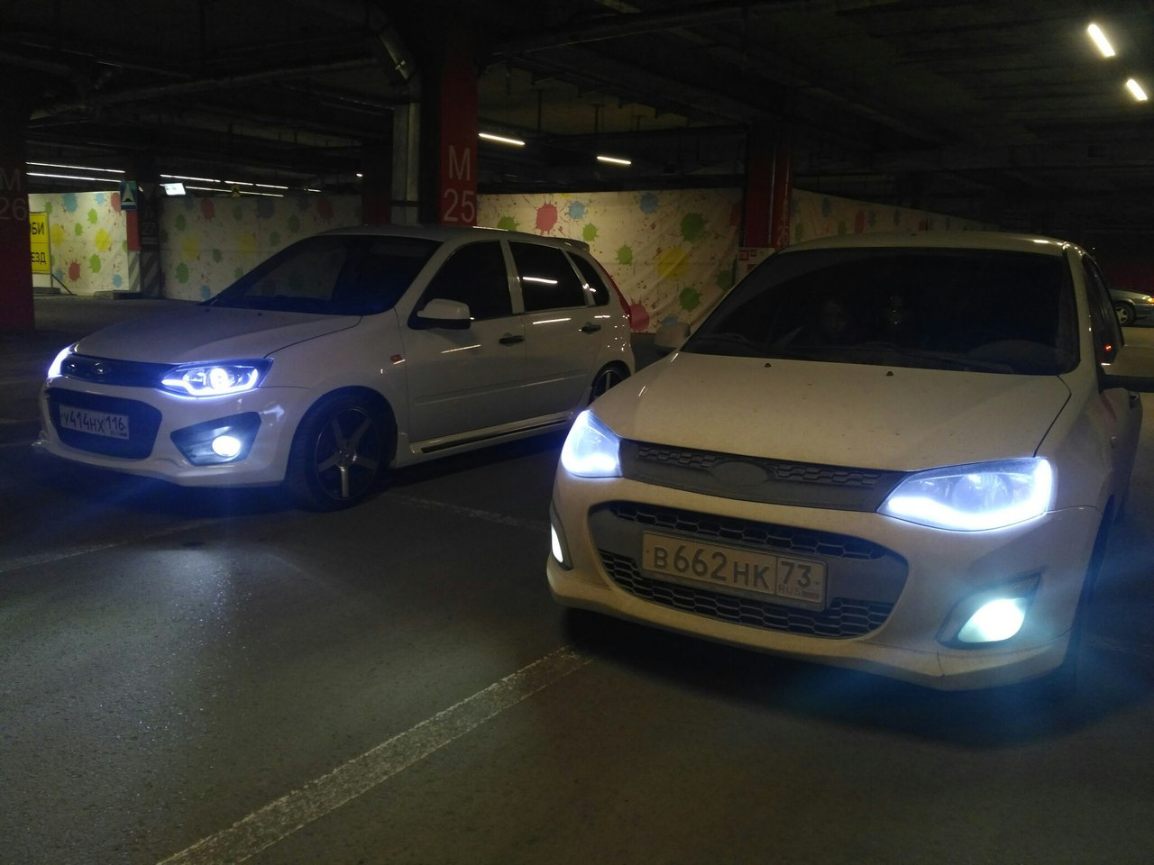 Встретила в Кзн своего брата глазастого) — Lada Калина Хэтчбек (2G), 1,6 л, 2013 года | встреча ...