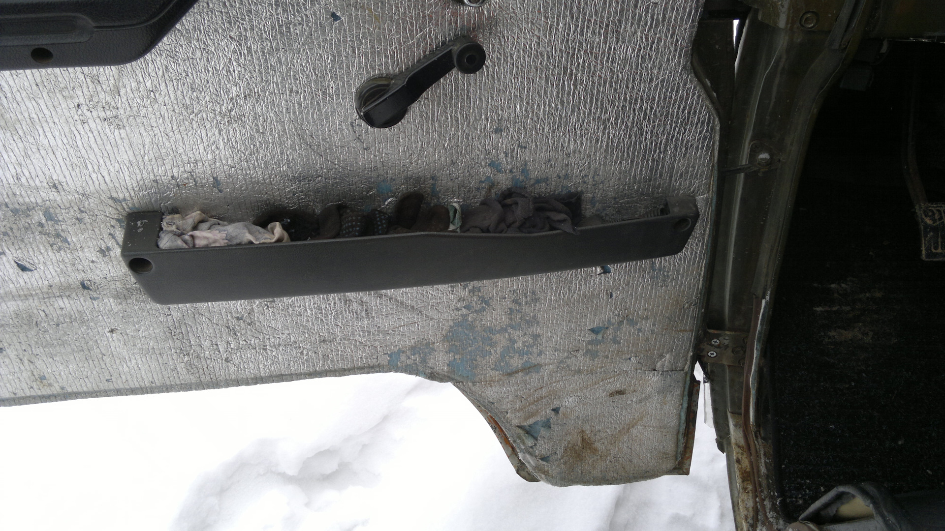 карман двери — УАЗ 3909, 2,5 л, 1997 года | тюнинг | DRIVE2