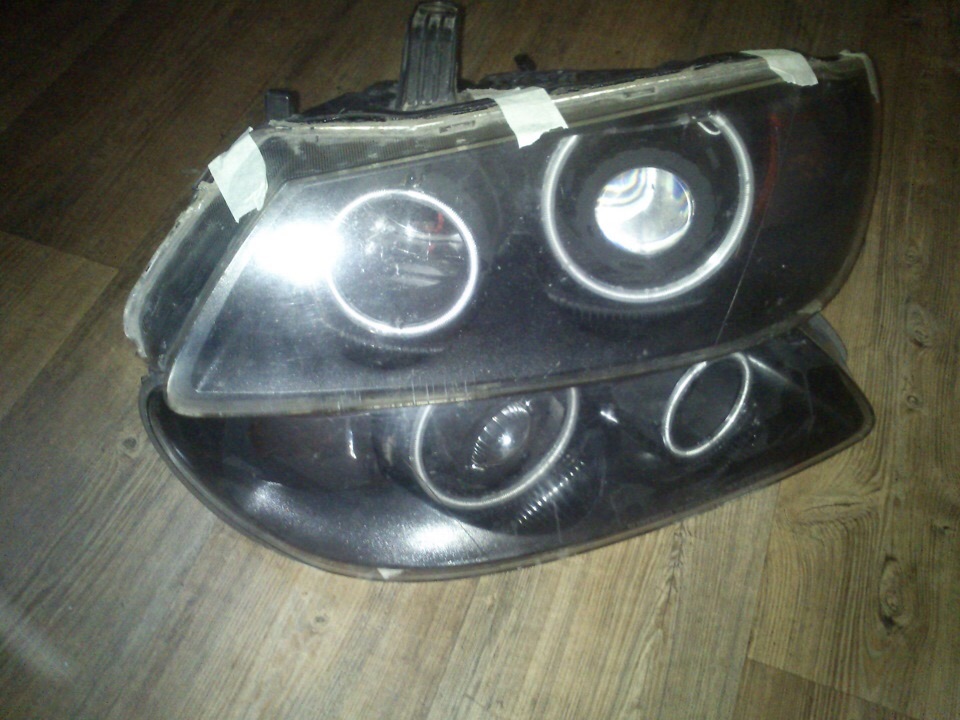 Фары от призрака — Nissan Almera II (N16), 1,5 л, 2005 года | тюнинг ...