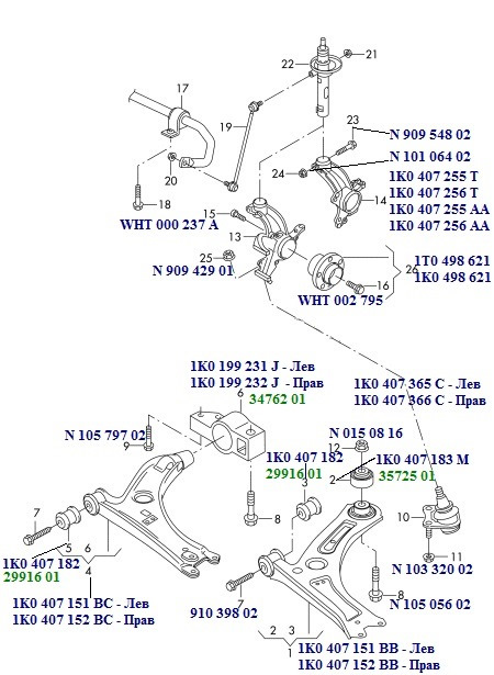 Список запчастей и аналогов. 1.6MPI BSE, буду дополнять. — Skoda ...