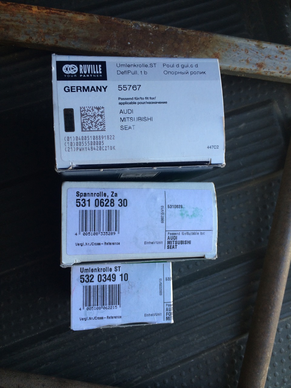 Замена ГРМ и сальника коленвала! — Audi A4 Avant (B7), 2 л, 2005 года ...