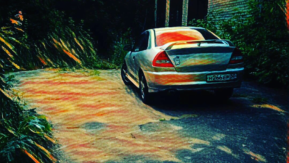 Стойки -Зад. — Mitsubishi Mirage V, 1,5 л, 1999 года | визит на сервис ...