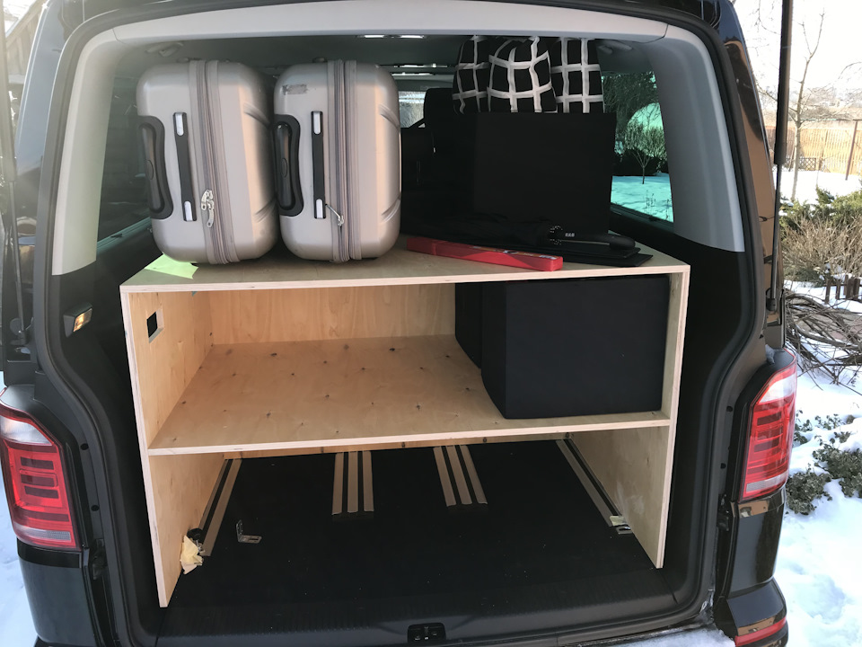 Органайзер в багажник Мультивена. Попытка два. — Сообщество «Сделай Сам» на DRIVE2