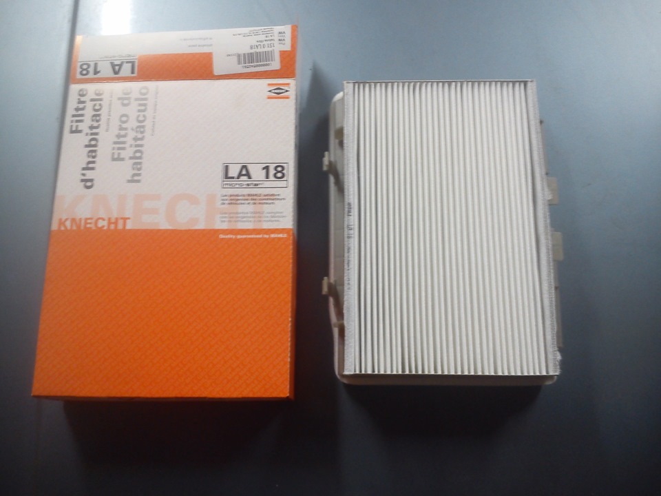 Салонный фильтр — Volkswagen Passat B3, 2,8 л, 1992 года | аксессуары ...