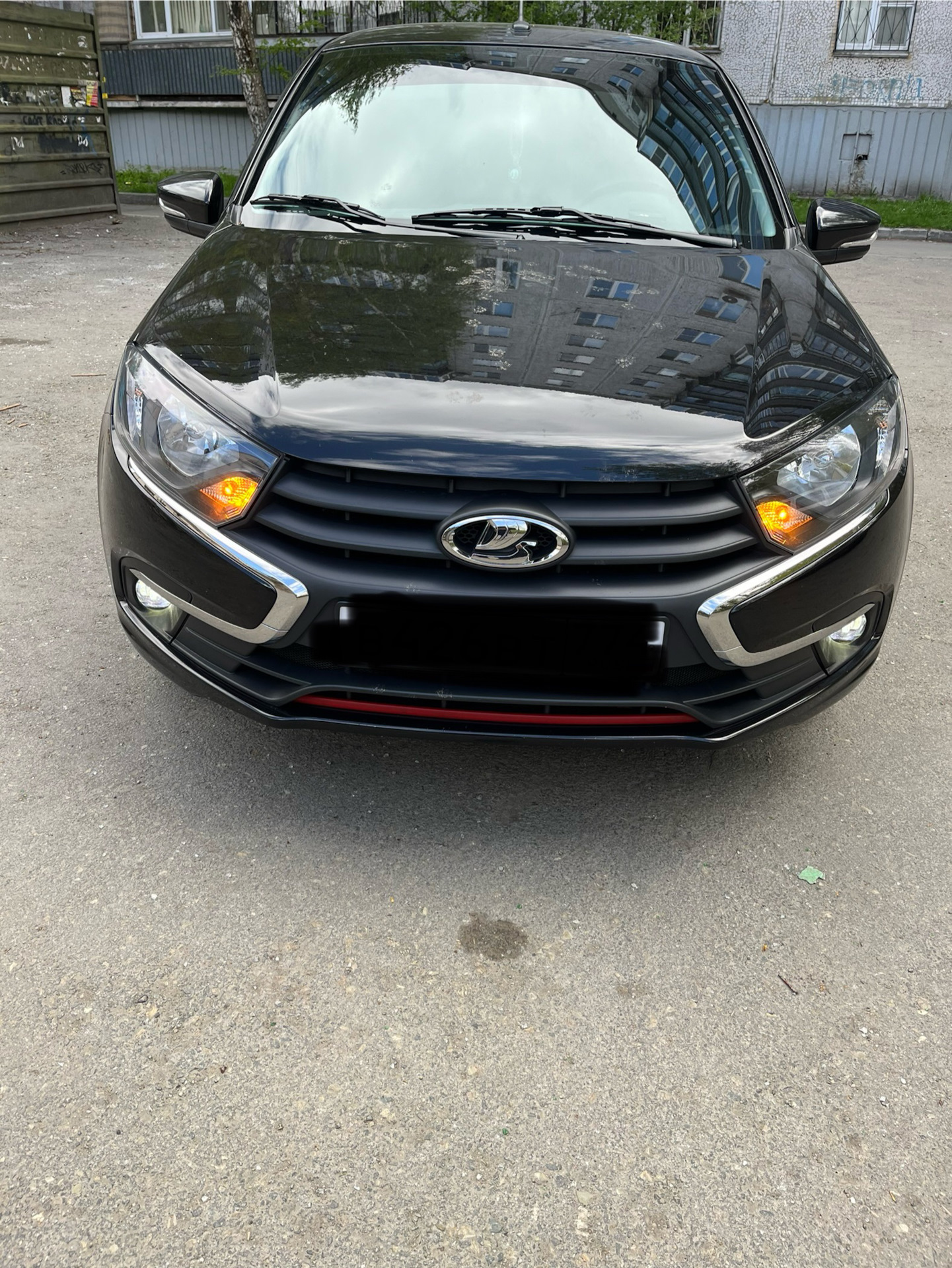 ДХО оранжевые — Lada Гранта (2G) FL, 1,6 л, 2023 года | тюнинг | DRIVE2