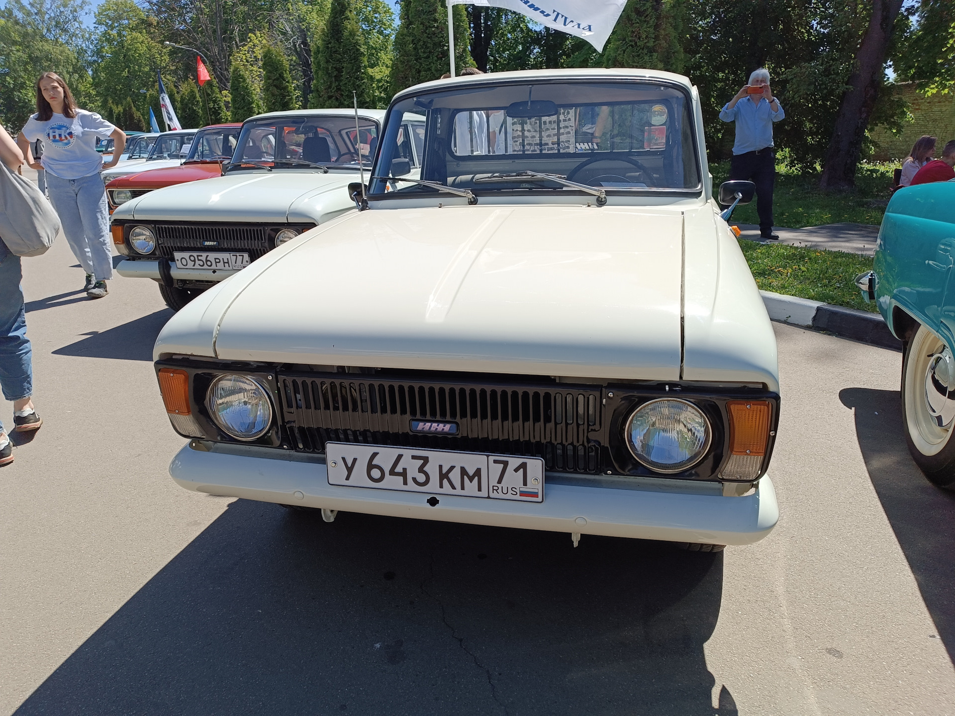 Выставка в г. Новомосковск 25.05.2024 — ИЖ ИЖ 27151, 1,5 л, 1991 года | путешествие | DRIVE2