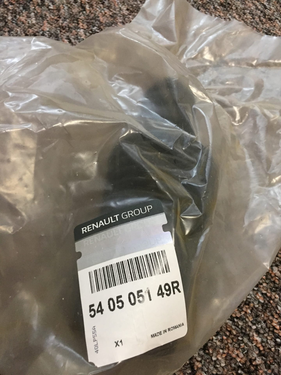 540505149R Буфер хода сжатия амортиз стой RENAULT | Запчасти на DRIVE2