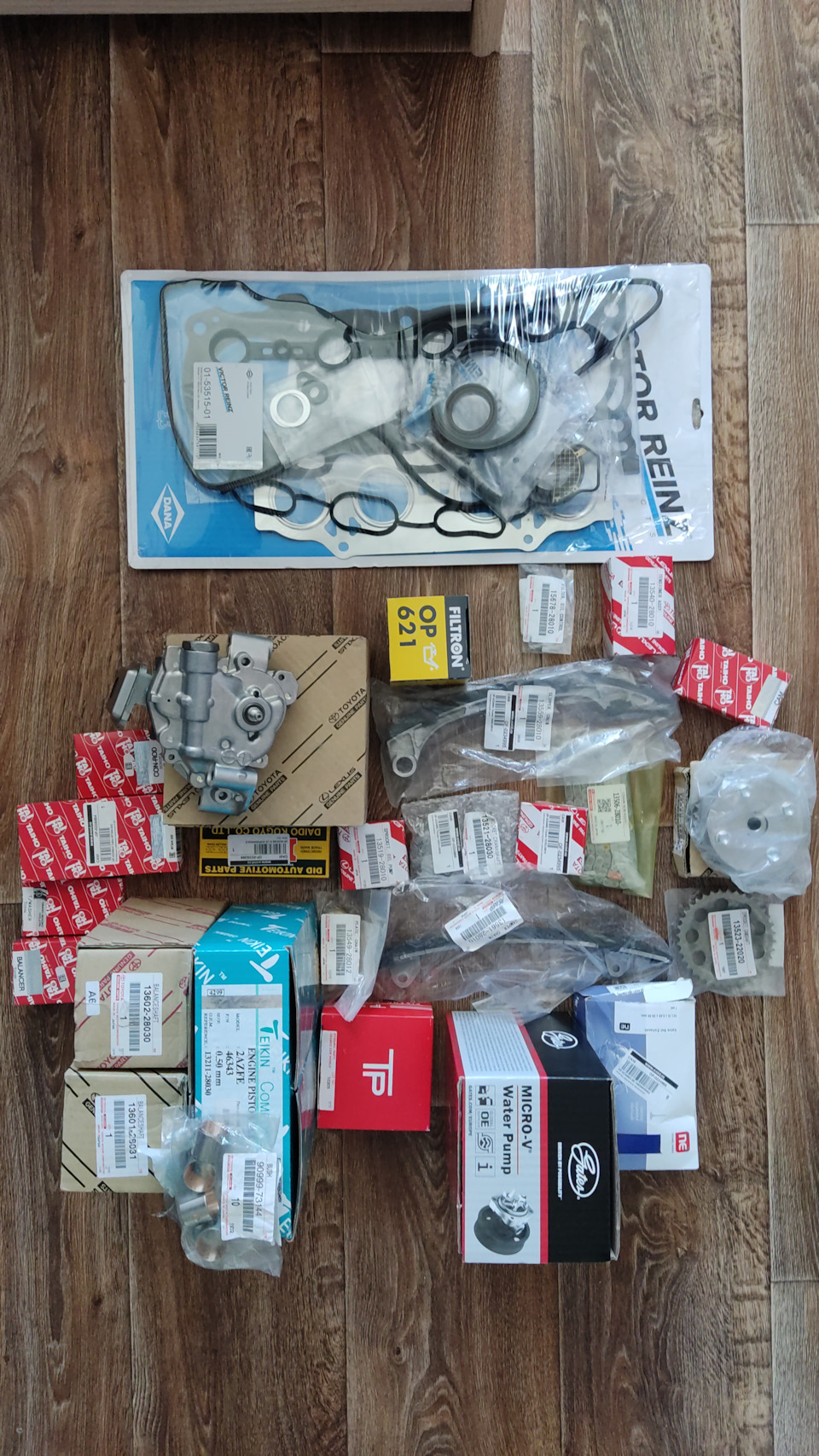 Прикупился к ремонту двигателя — Toyota Estima (II), 2,4 л, 2000 года ...