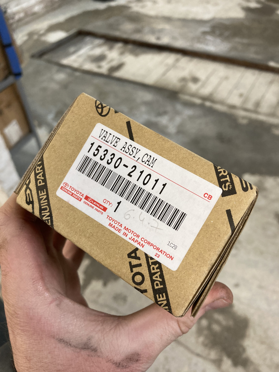 1533021011 Клапан VVTI TOYOTA COROLLA 1,2NZFE 99- TOYOTA LEXUS ...