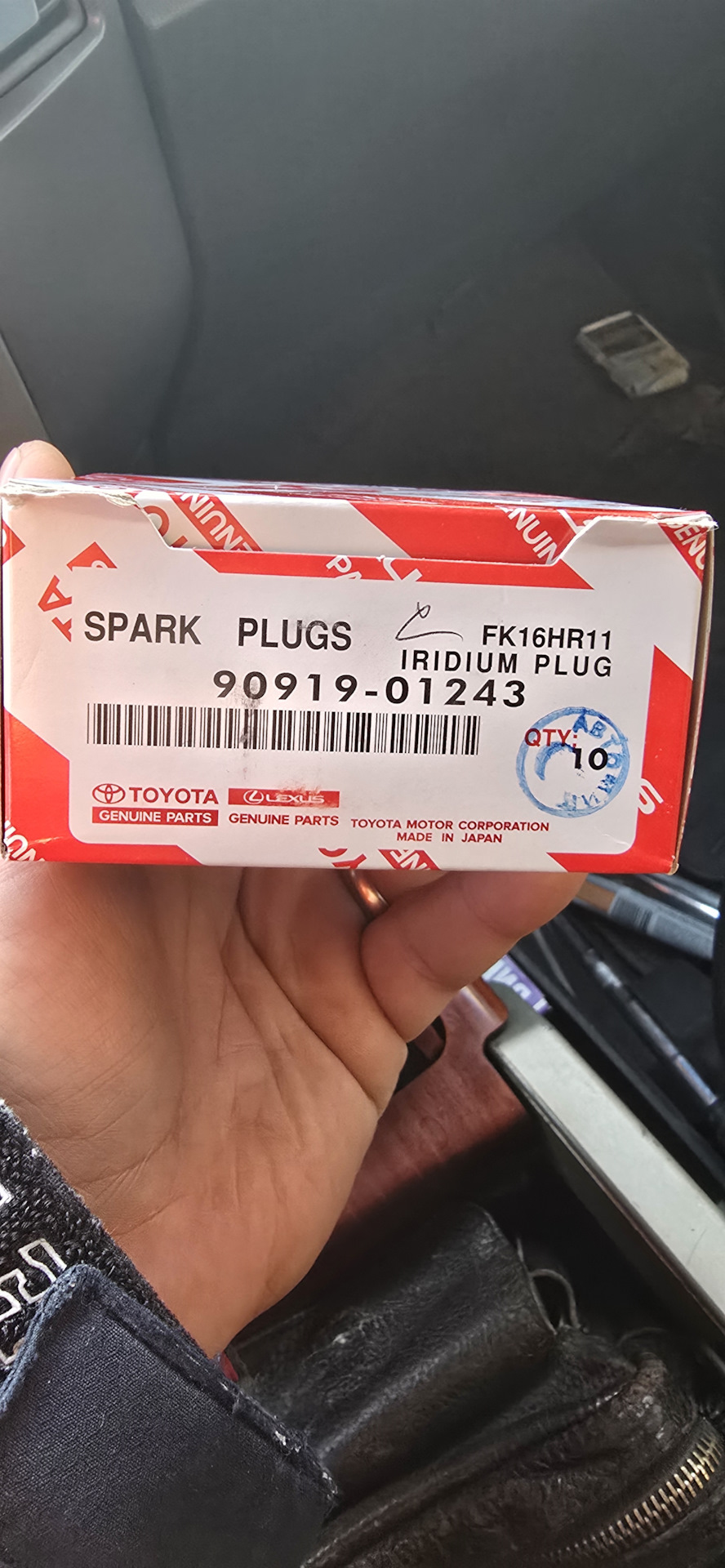 9091901243 Свеча зажигания TOYOTA LEXUS | Запчасти на DRIVE2