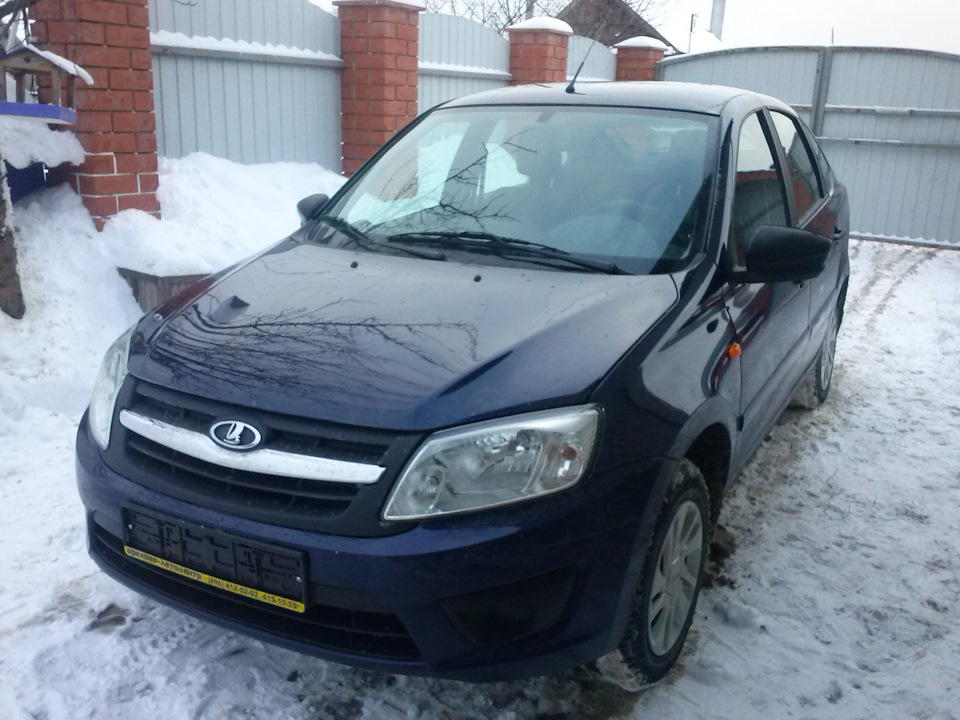 Отзыв от реального владельца. 27.01.2015 — Lada Granta, 1,6 л, 2015 года | покупка машины | DRIVE2