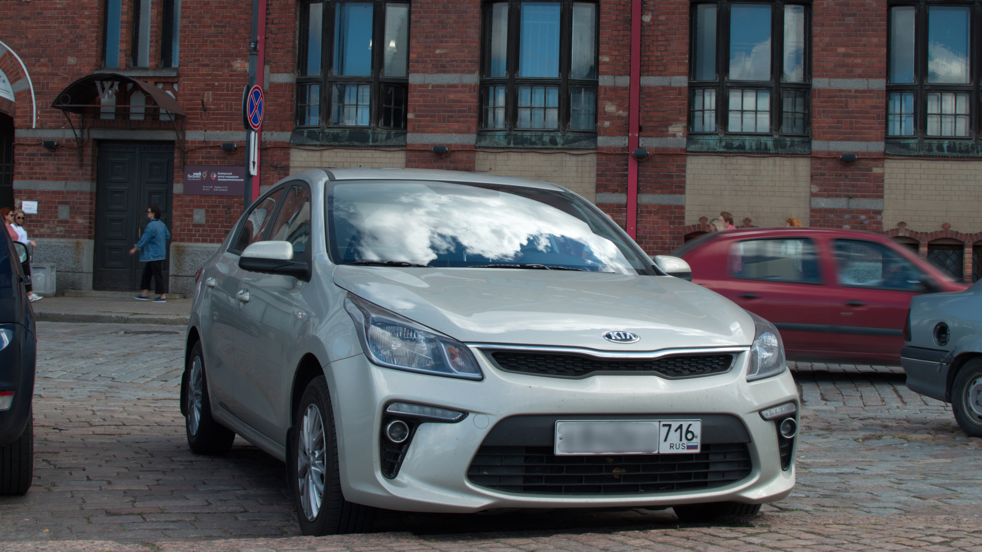 KIA Rio (4G) 1.6 бензиновый 2019 | Ice Wine на DRIVE2