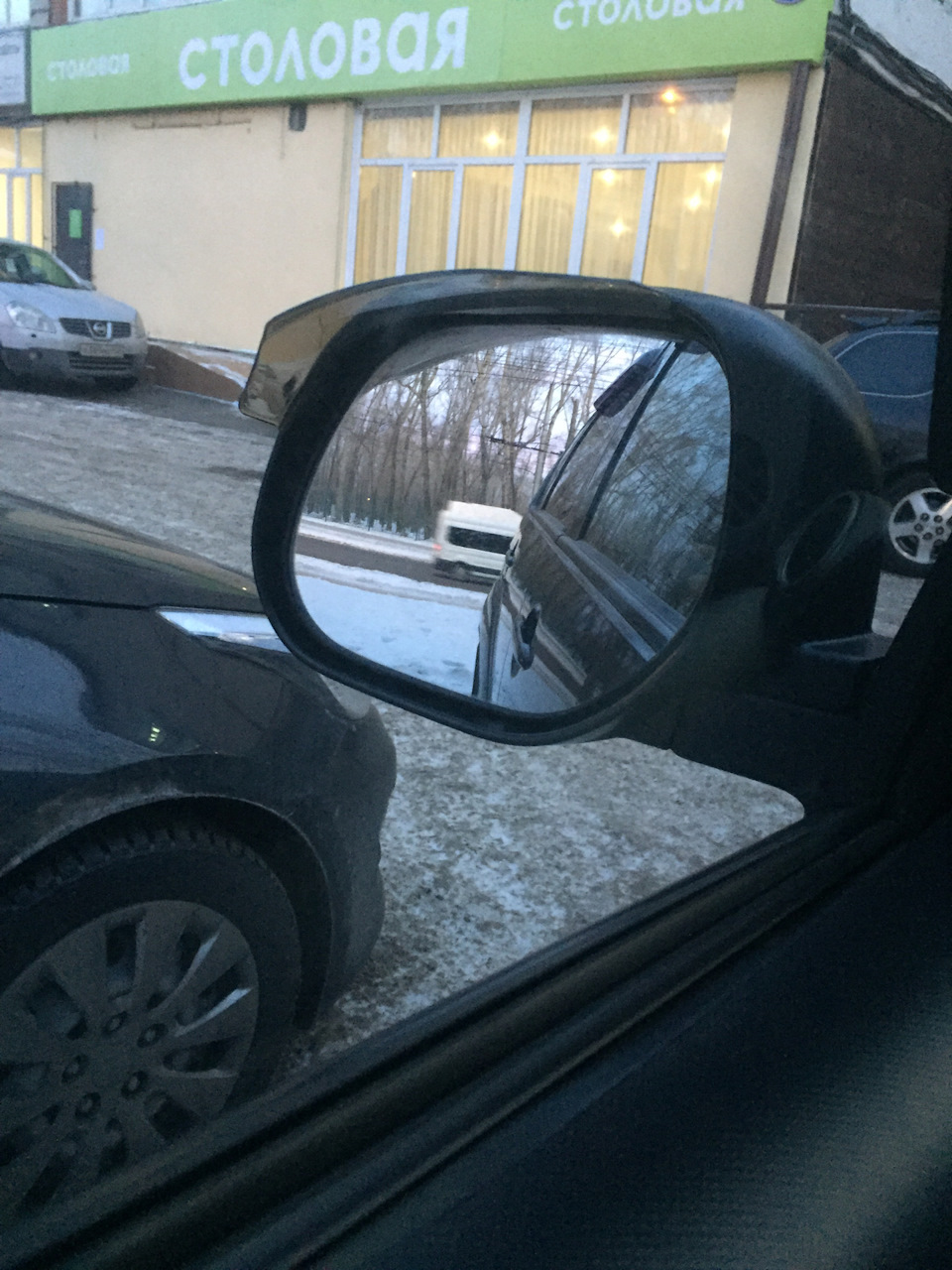 Ветровик на боковые зеркала — Mitsubishi Outlander XL, 3 л, 2008 года ...