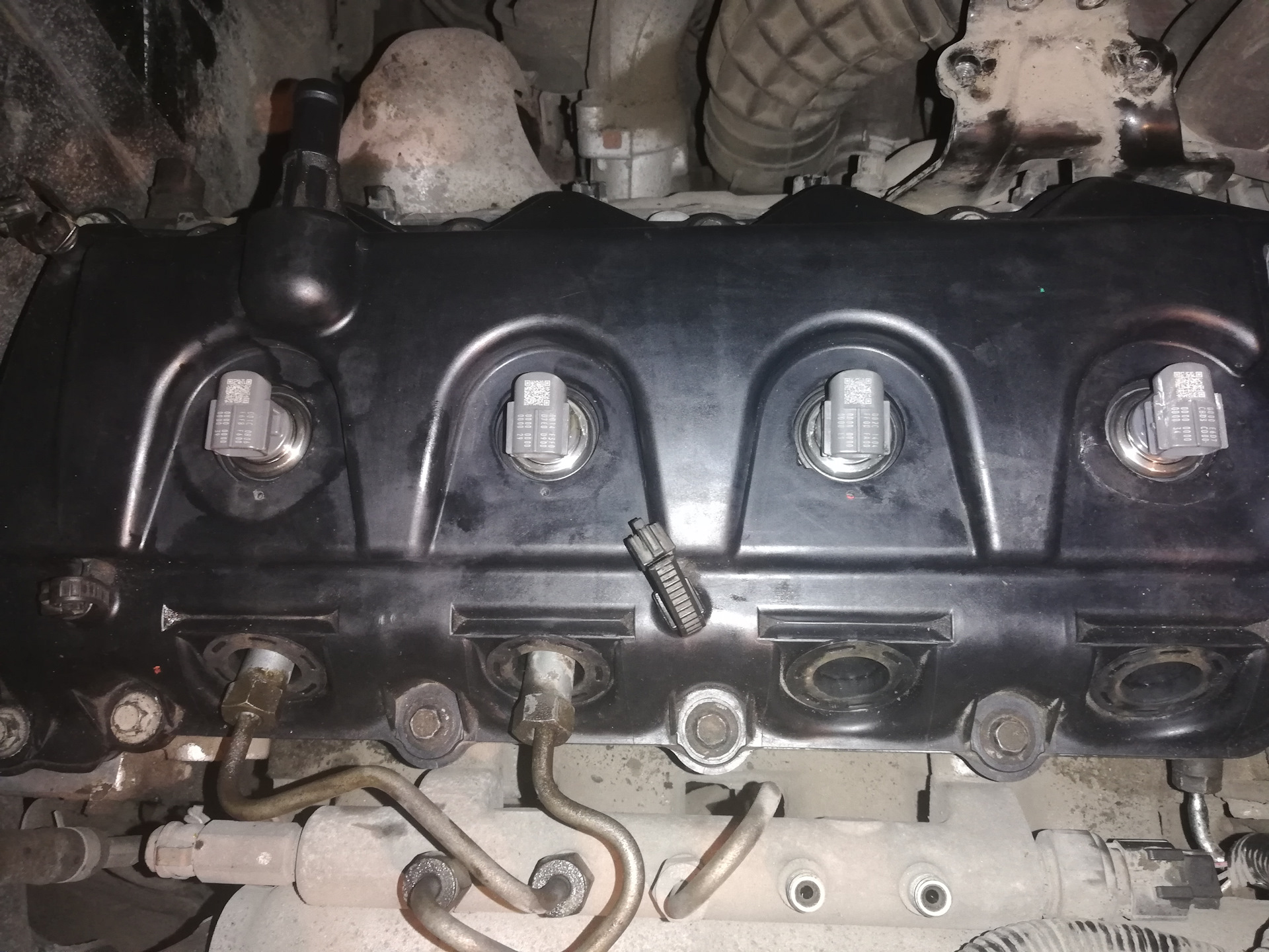 Замена форсунок — Nissan Navara (2G), 2,5 л, 2007 года | своими руками ...