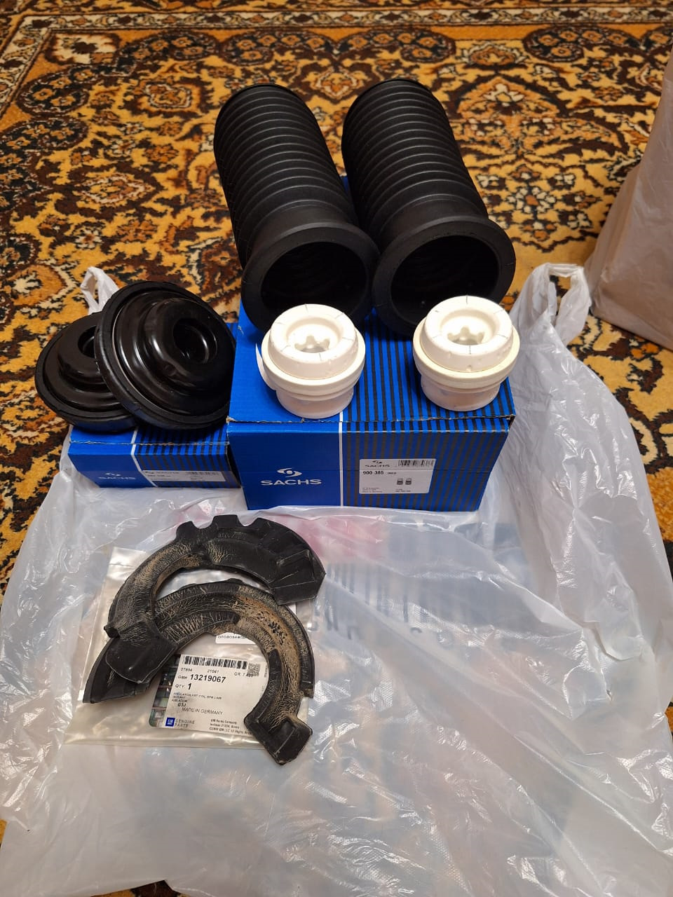 Замена передних аммортизаторов ACDELCO — Opel Astra J, 1,4 л, 2012 года ...