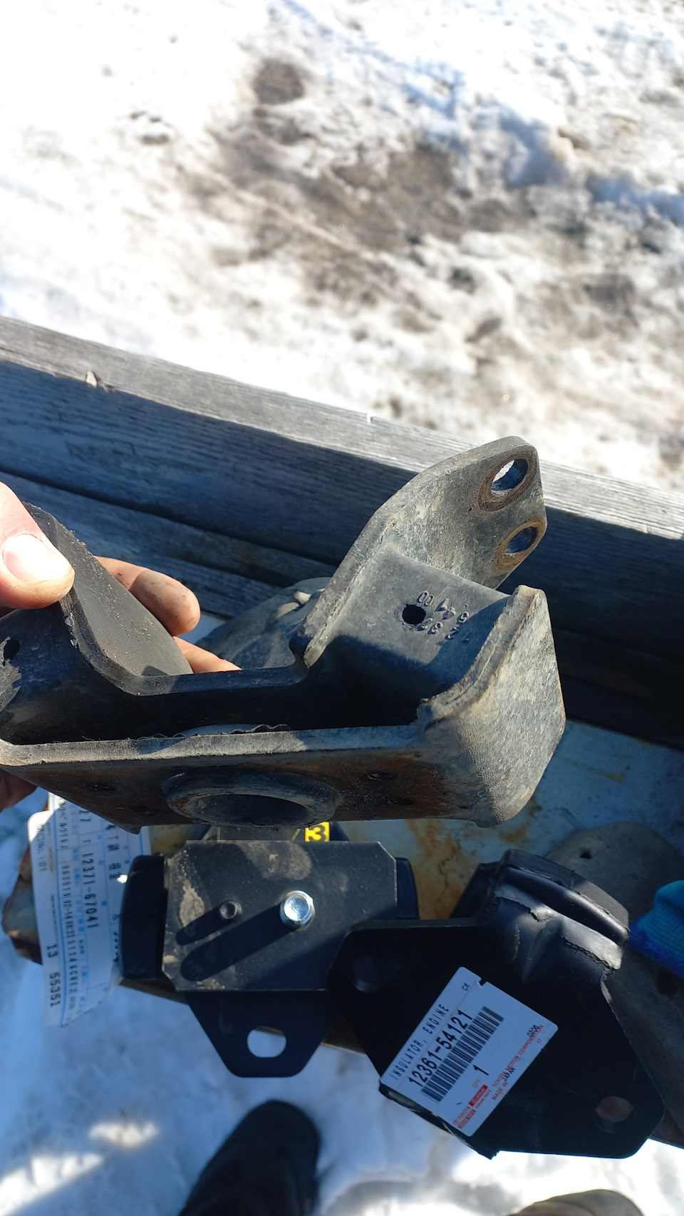 Вибрация побеждена — Toyota Land Cruiser Prado 70-series, 2,4 л, 1991 ...