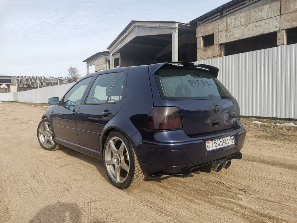 Спойлер Oettinger — Volkswagen Golf Mk4, 1,9 л, 2001 года | стайлинг | DRIVE2