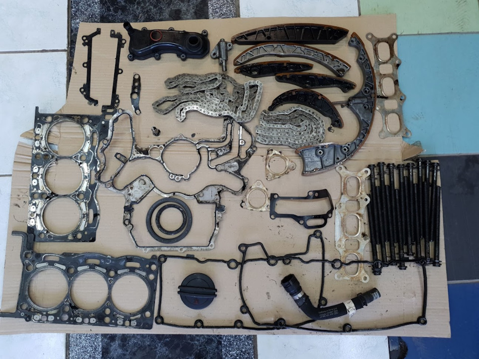 Фото старых запчастей с ДВС — Audi A6 Allroad quattro (C7), 3 л., 2014 ...