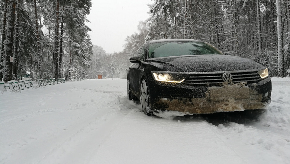 Winter mode — Volkswagen Passat Variant (B8), 2 л, 2015 года ...