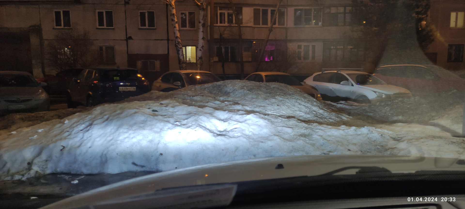ссанг Йонг кайрон установка светодиодных ламп в противотуманки ...
