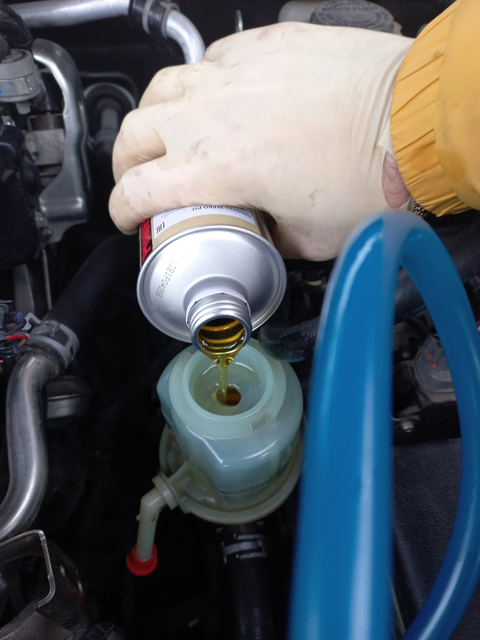 2️⃣5️⃣ Жидкость в ГУР (PSF) 🔧🔝 — Toyota Land Cruiser Prado 150-series ...